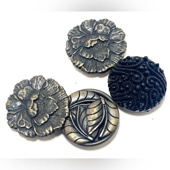Artisan | Accents | Artisan Made Set Of Four Strong Magnet Vintage ...